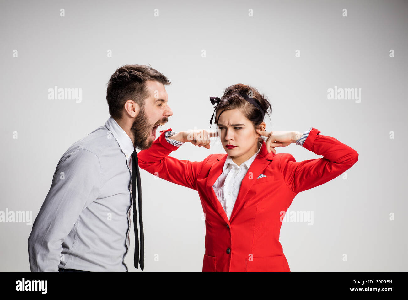 Handsome corporate man communicating hi-res stock photography and ...