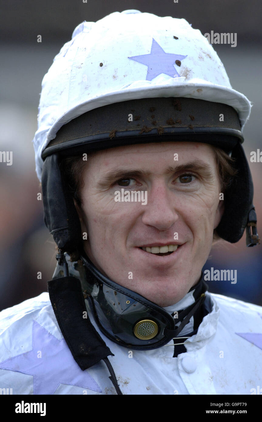 Tony mccoy at towcester racecourse hi-res stock photography and images ...