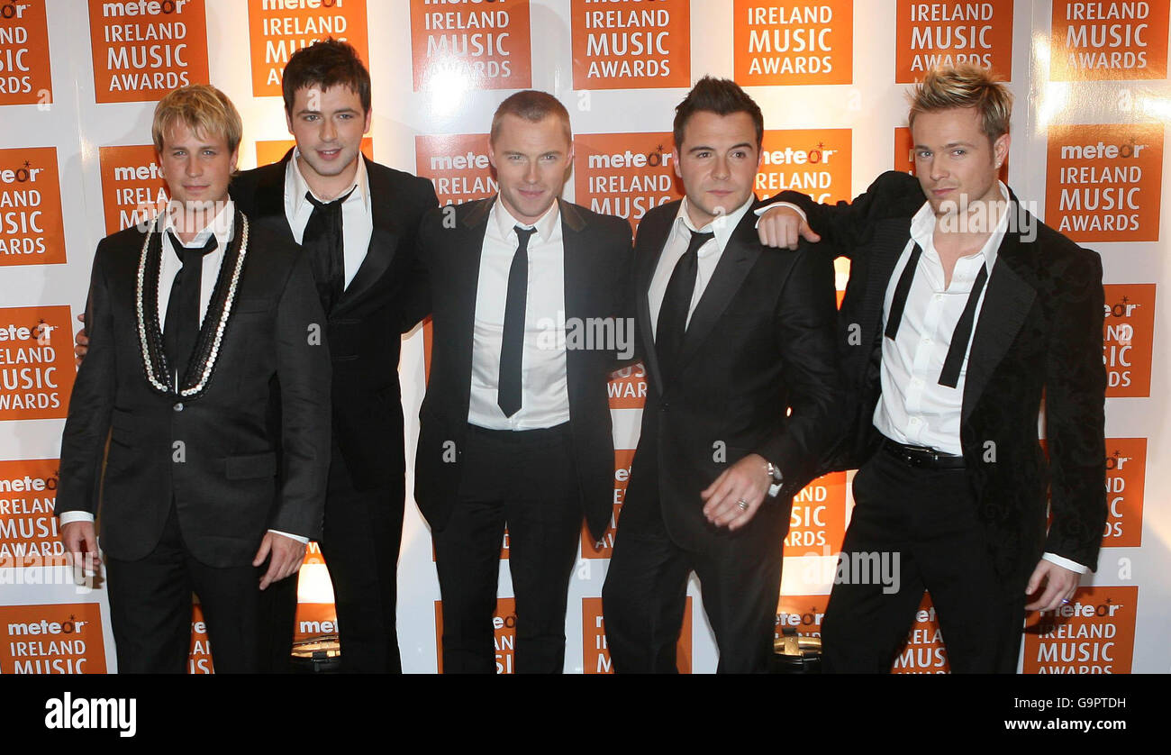 2007 meteor music awards hi-res stock photography and images - Alamy