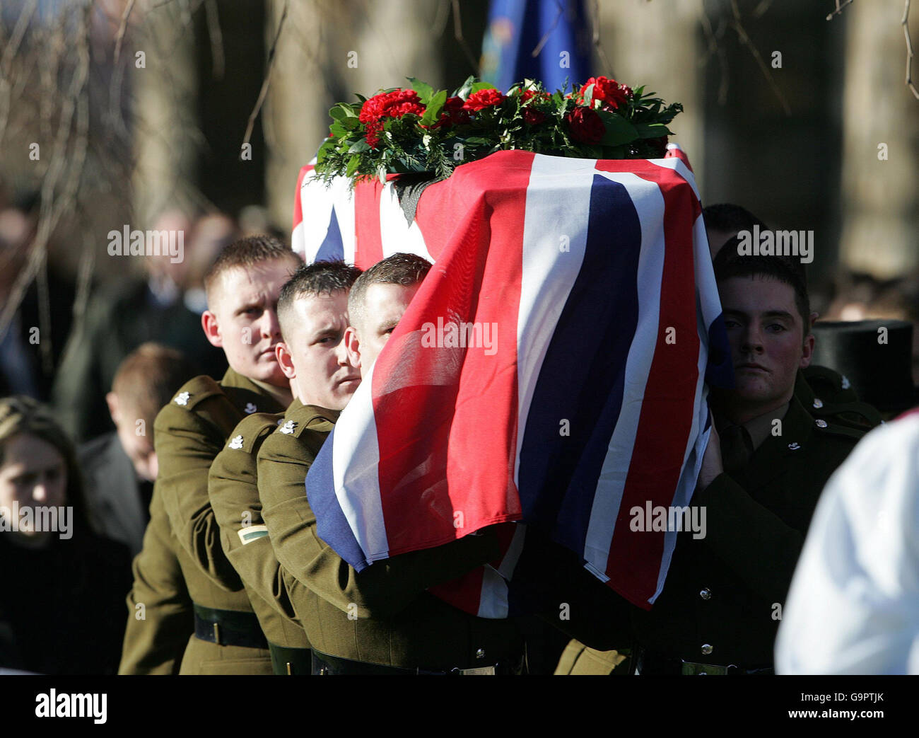 Funeral michael tench hi-res stock photography and images - Alamy