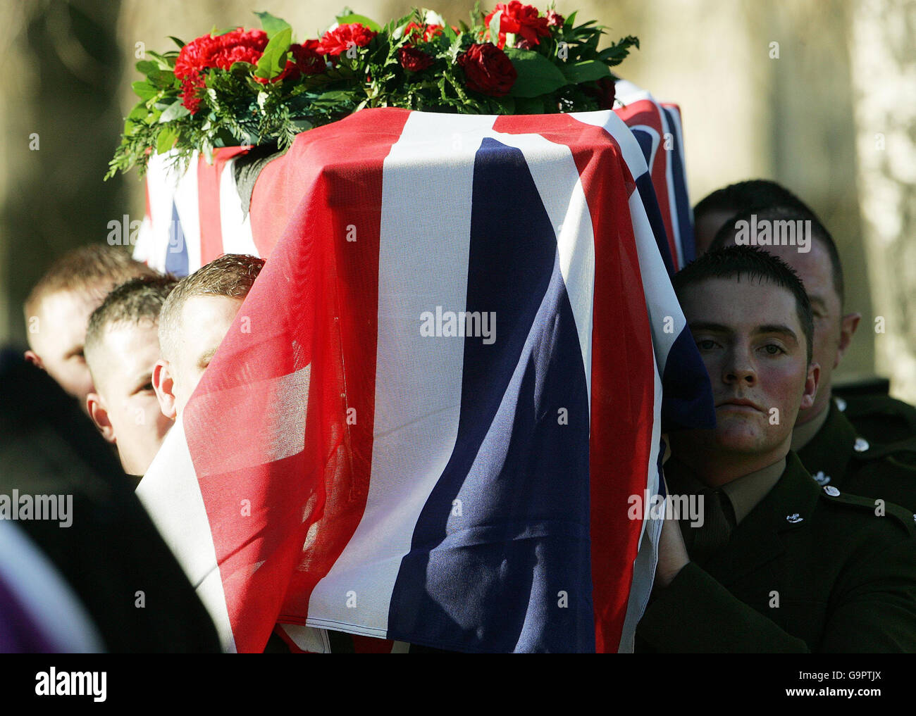 Funeral michael tench hi-res stock photography and images - Alamy