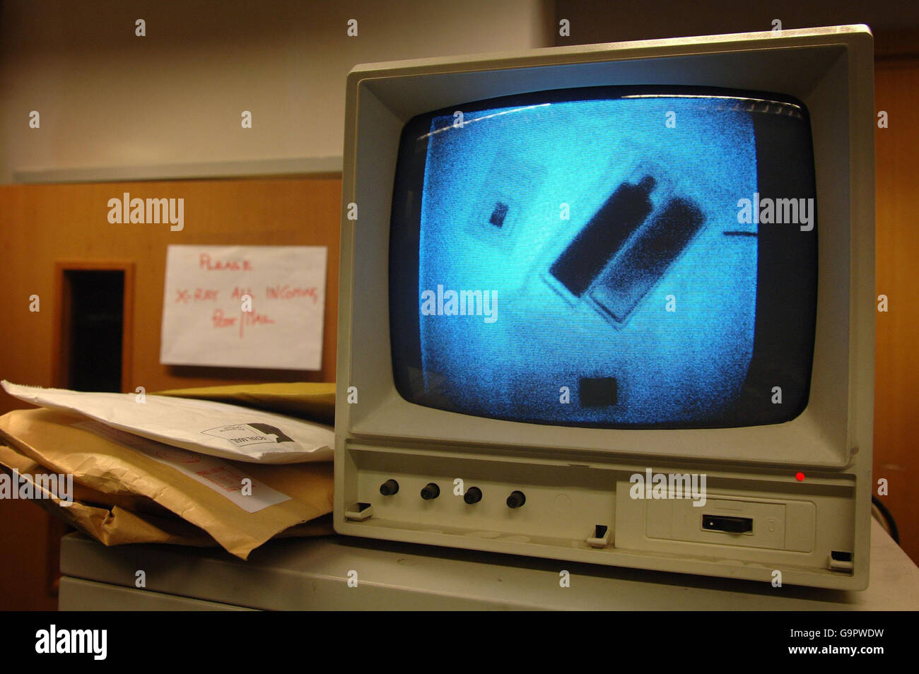 Letter bomb attacks Stock Photo - Alamy