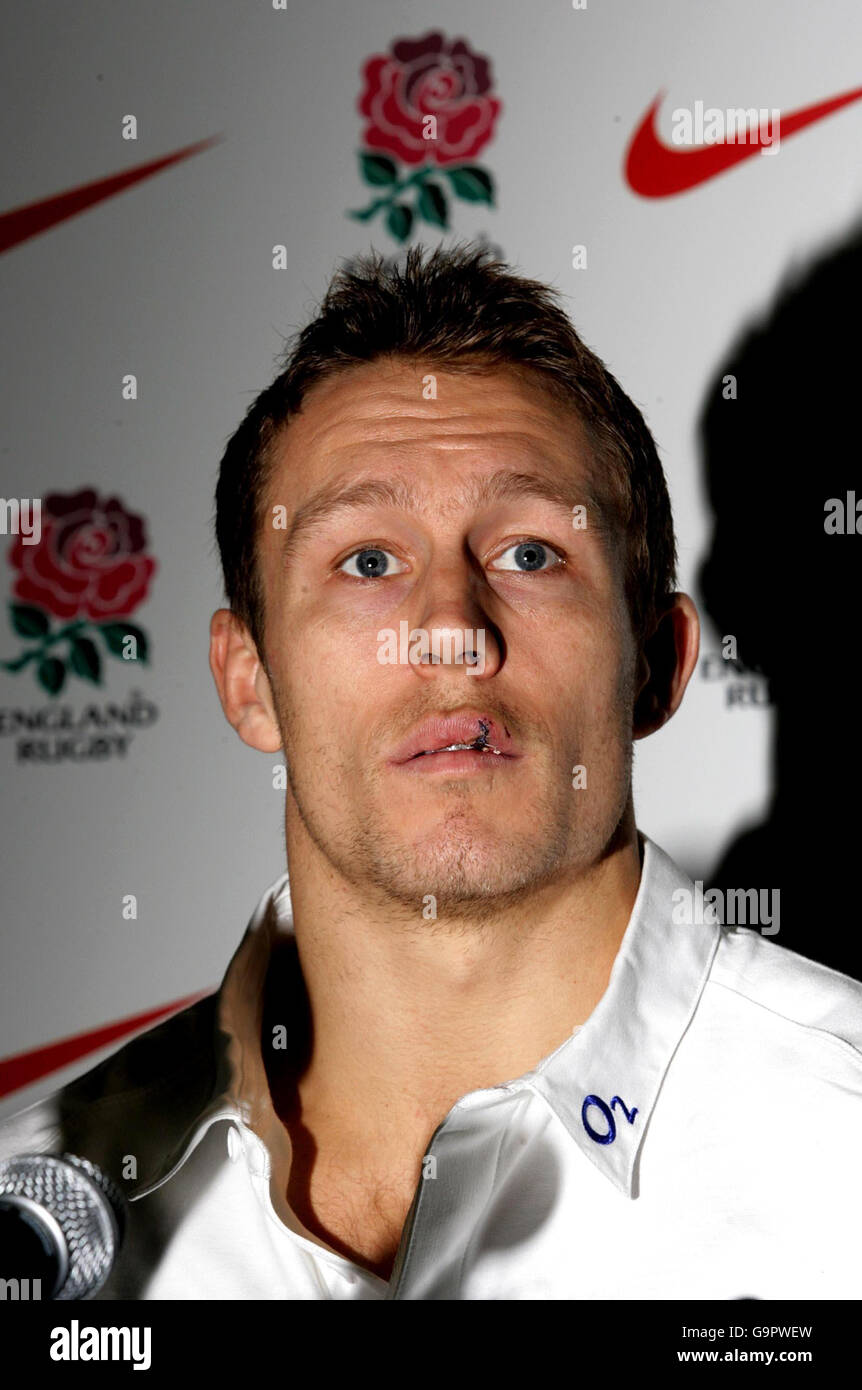 Jonny Wilkinson during a Press Conference at Bath University, Bath ...