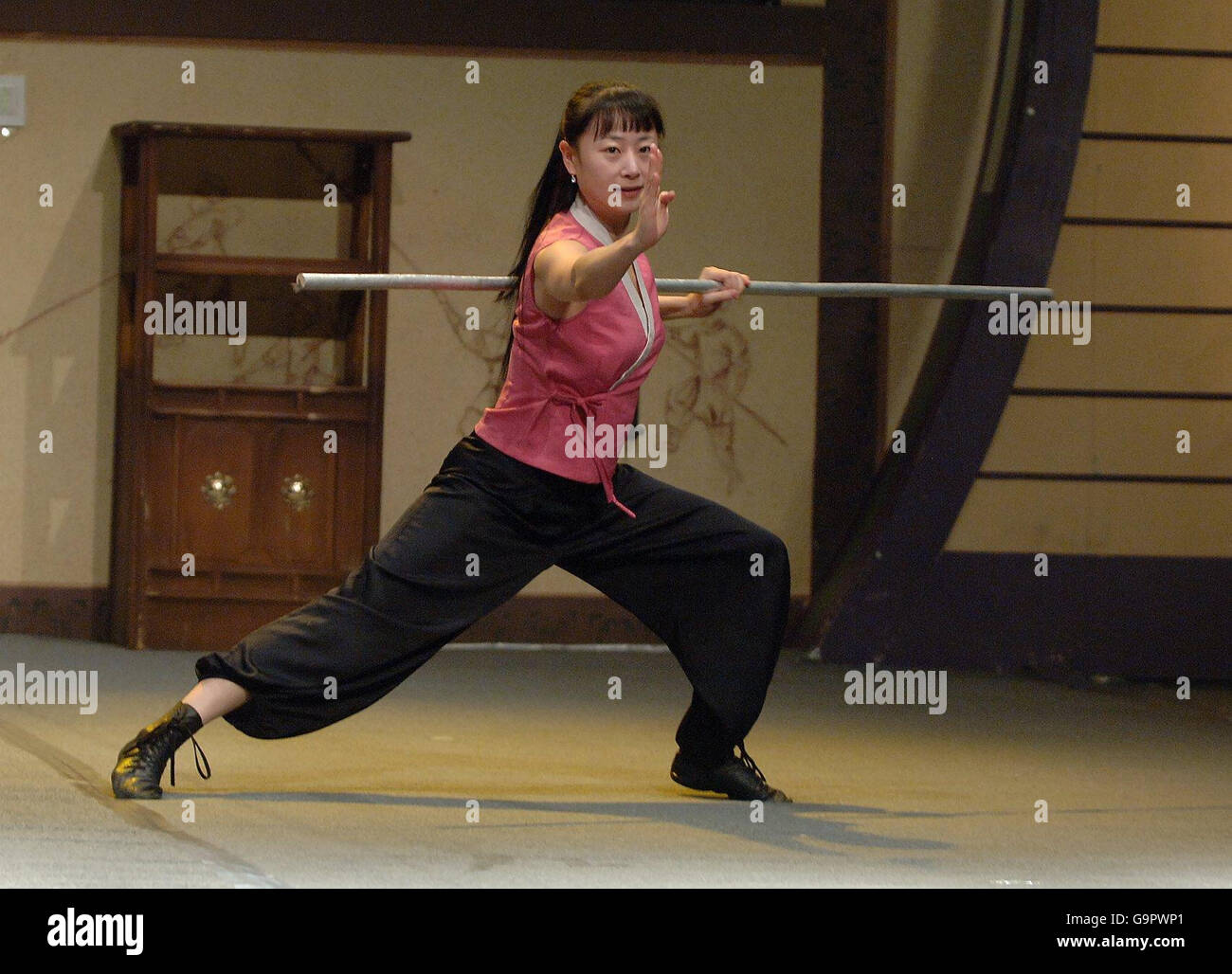 Jump photocall at The Peacock Theatre - London. Hee-Jeong Hwang ...
