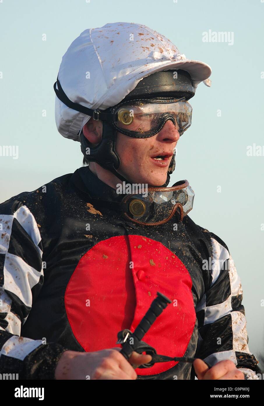 Jockey Paul Fitzsimons on Romil Star after riding in the Pontin's ...