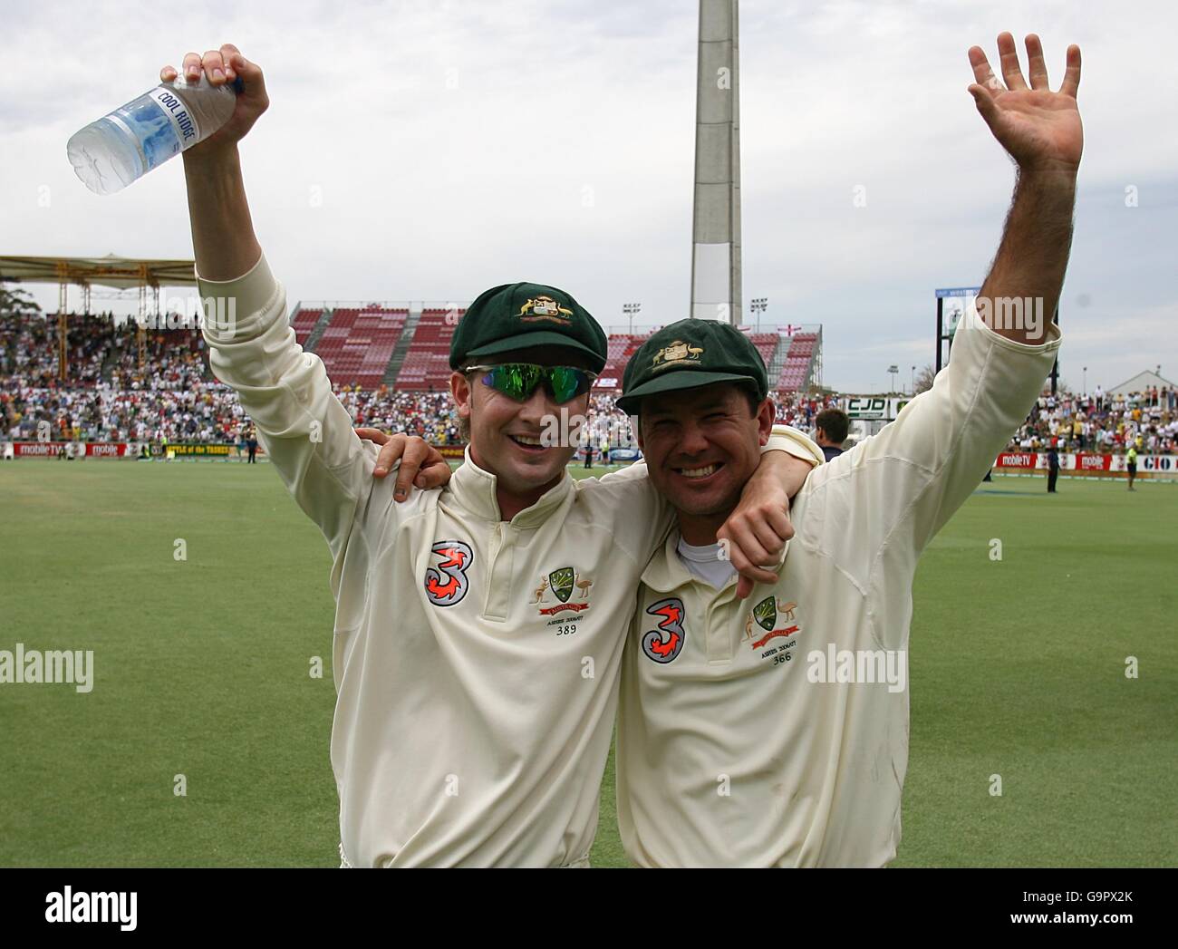 Michael Clarke And Ricky Ponting