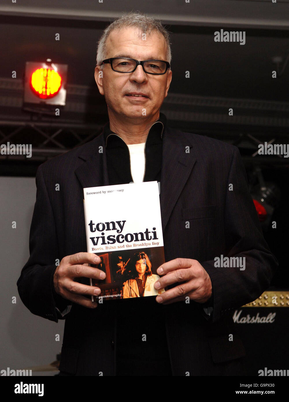 Tony visconti book signing at harrods hi-res stock photography and ...