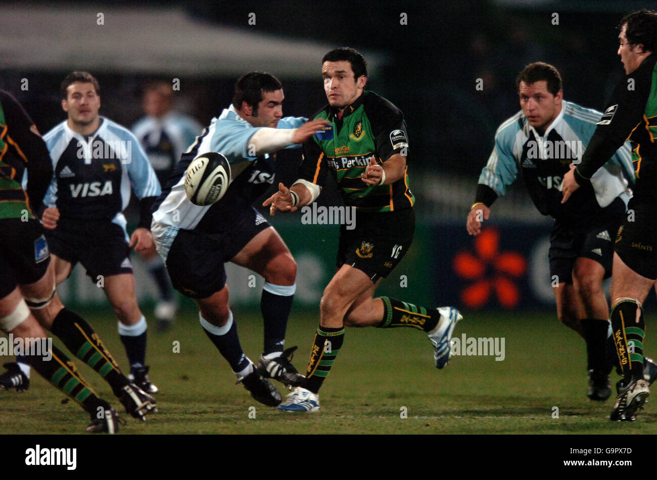 Rugby travis perkins club v country challenge hi-res stock photography ...