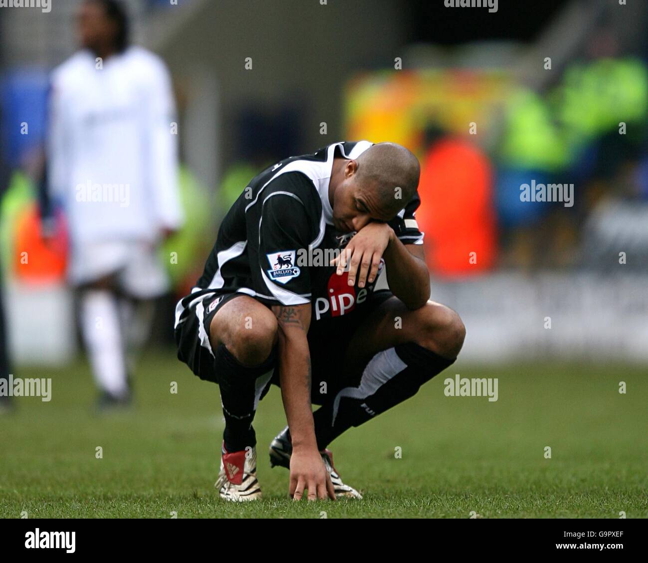 Full length crouching dejection hi-res stock photography and images - Alamy