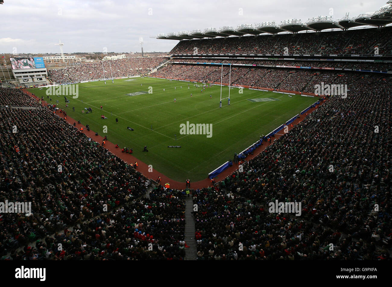 Aerial croke park stadium dublin hi-res stock photography and images ...