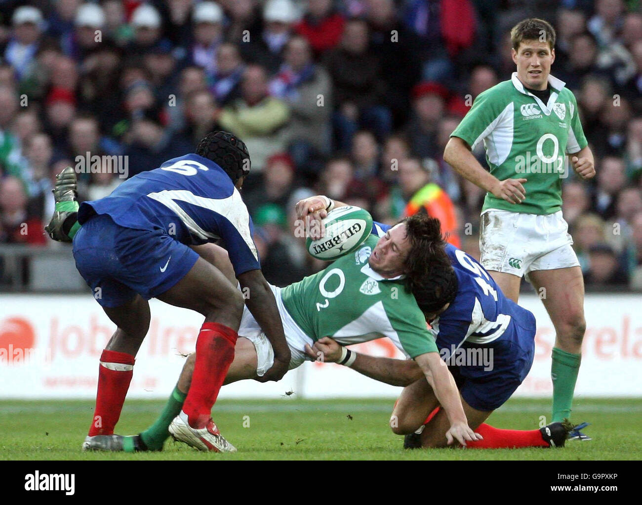 Sport Rugby Union Action Serge Betsen High Resolution Stock Photography ...