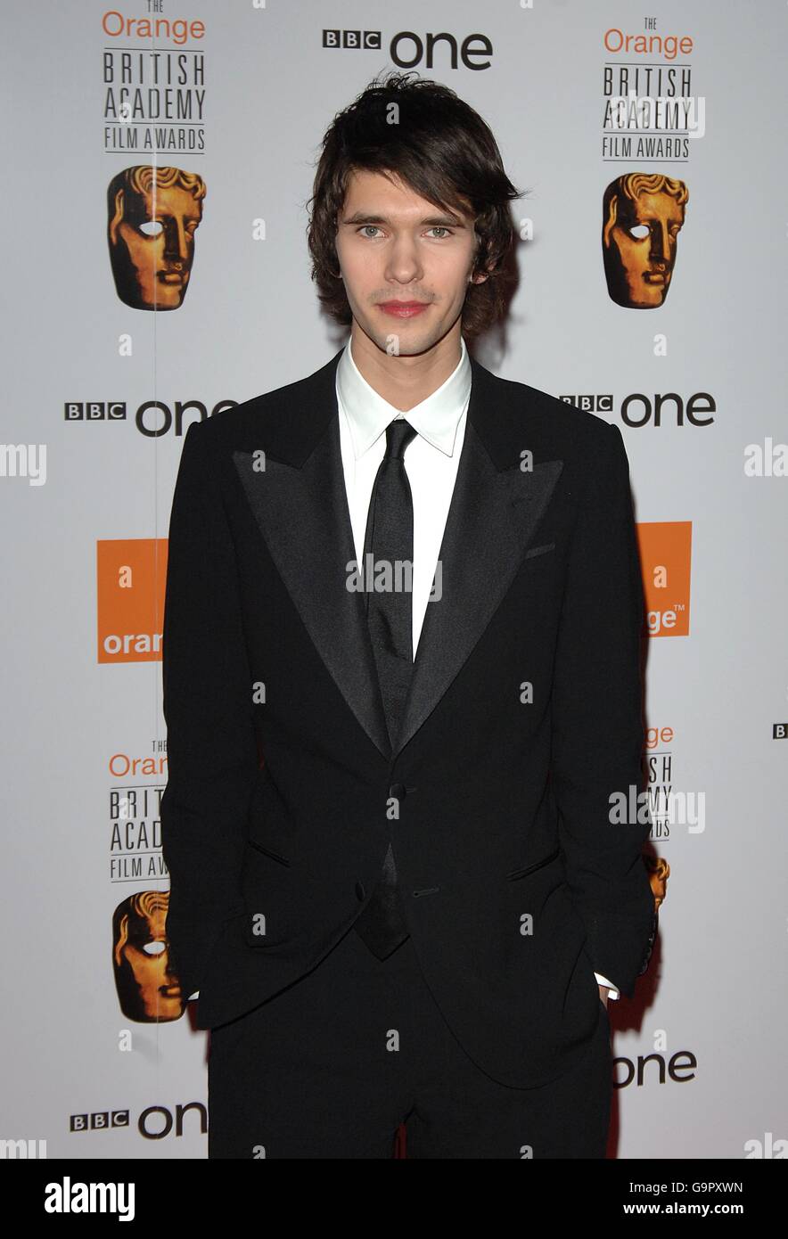 Ben Whishaw arrives for the 2007 Orange British Academy Film Awards ...