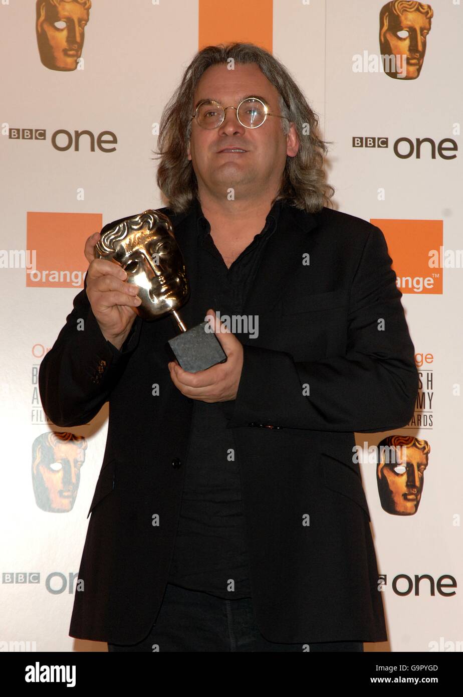 Director of United 93, Paul Greengrass with The David Lean Award for ...