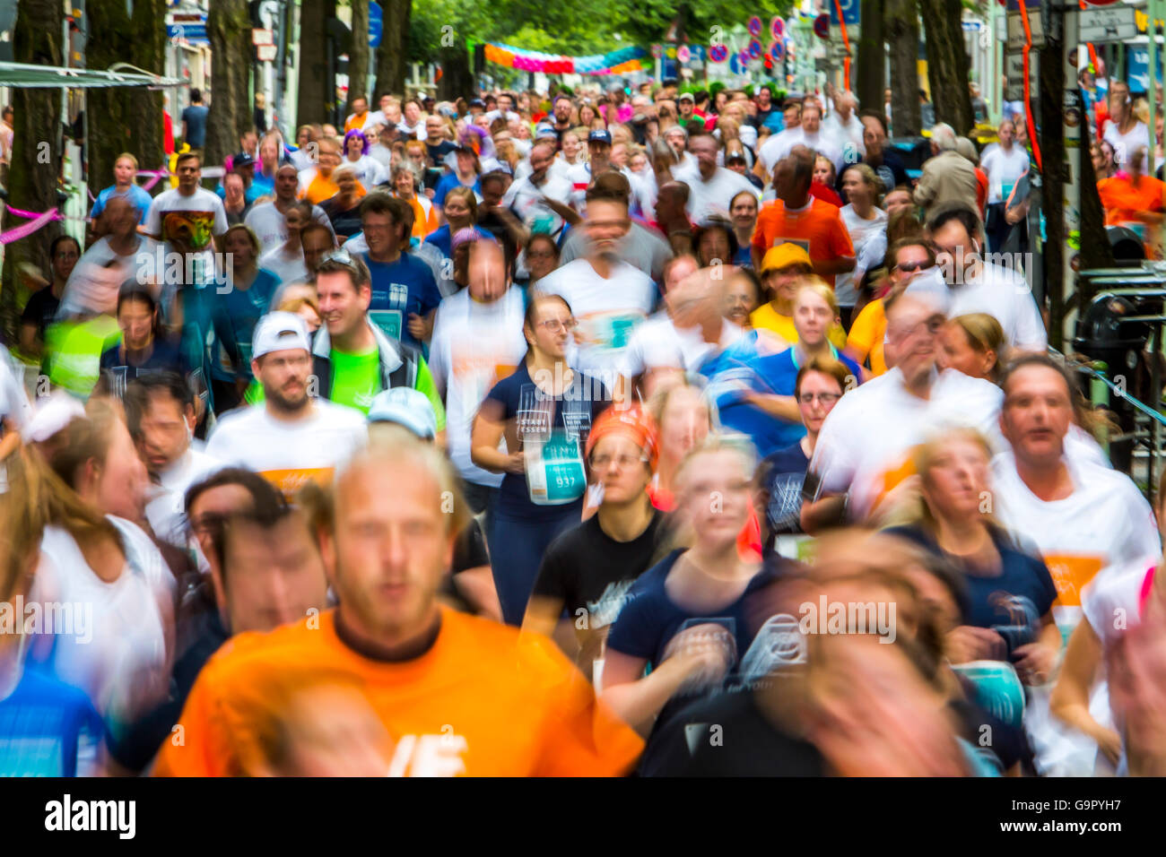 Annual company city run, with over 10000 participants, a 5 Kilometer ...