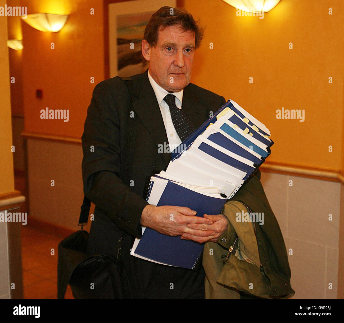 Counsel michael forde leaves dublin county coroners court hi-res stock ...