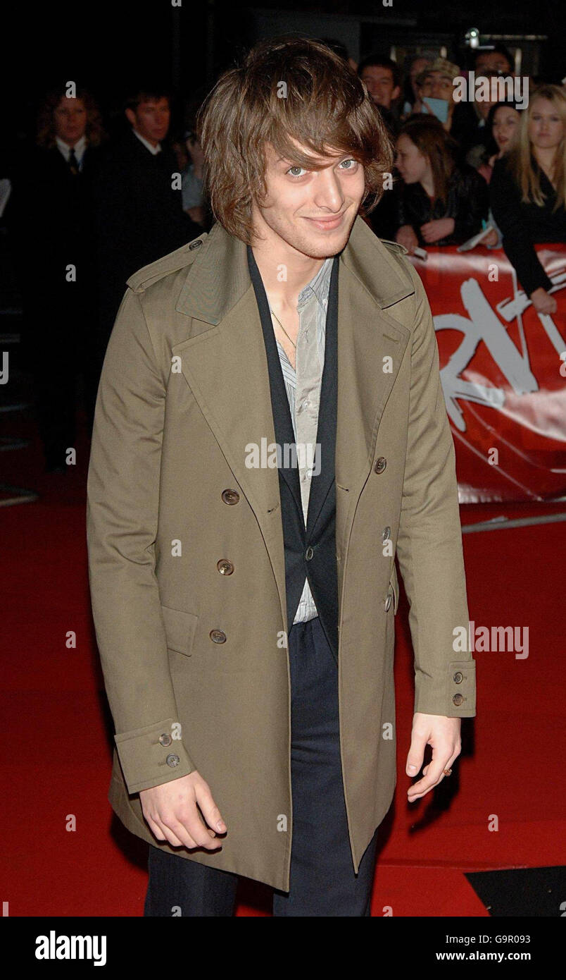 The Brit Awards 2007 - Arrivals. Paolo Nutini arrives for the Brit ...