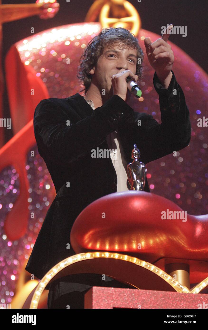 BRIT Awards 2007 - Show Stock Photo - Alamy