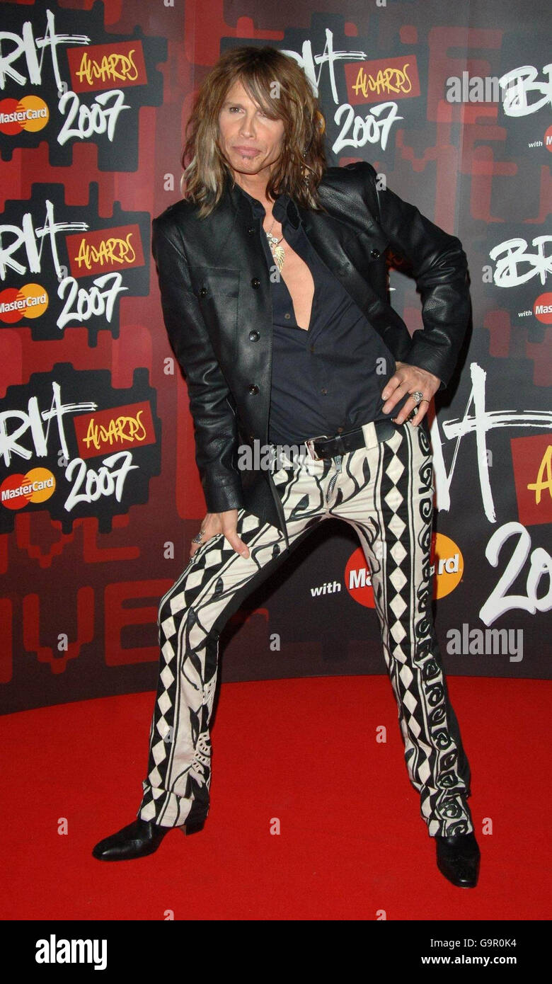 BRIT Awards 2007 - Press Room Stock Photo - Alamy