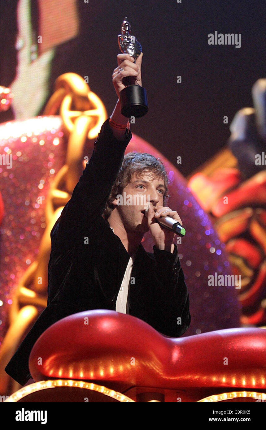 Brit awards 2007 earls court exhibition centre in central london hi-res ...