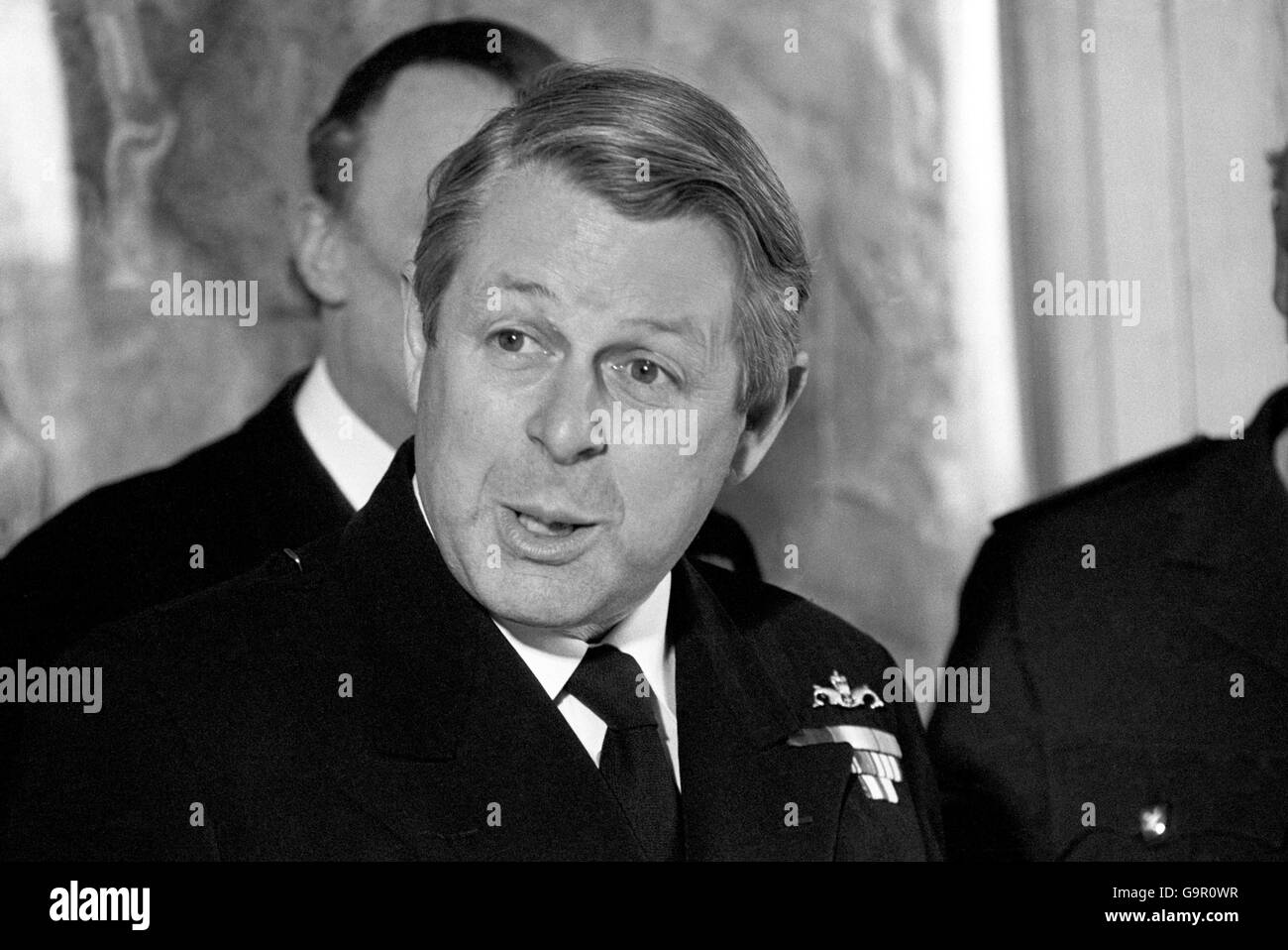 Admiral sir john fieldhouse hi-res stock photography and images - Alamy