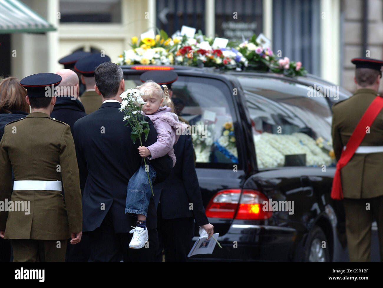 Funeral of soldier Pte. Luke Daniel Simpson Stock Photo - Alamy