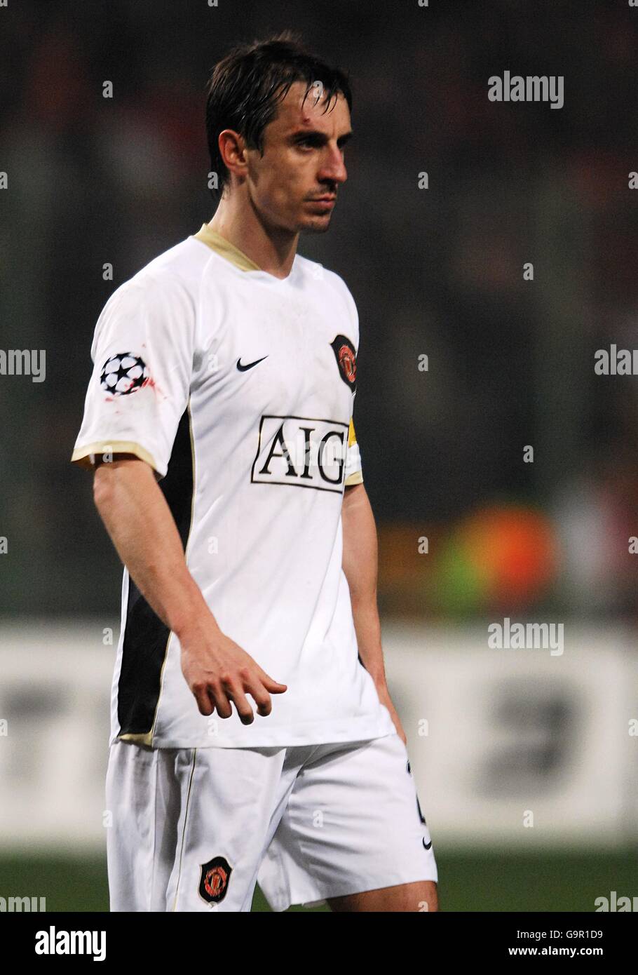 Stade felix bollaert gary neville hi-res stock photography and images ...