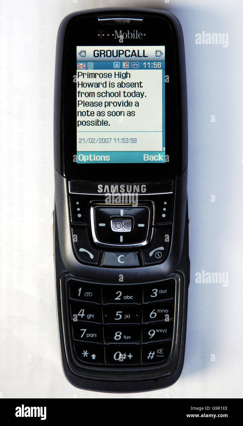 General warning message hi-res stock photography and images - Alamy