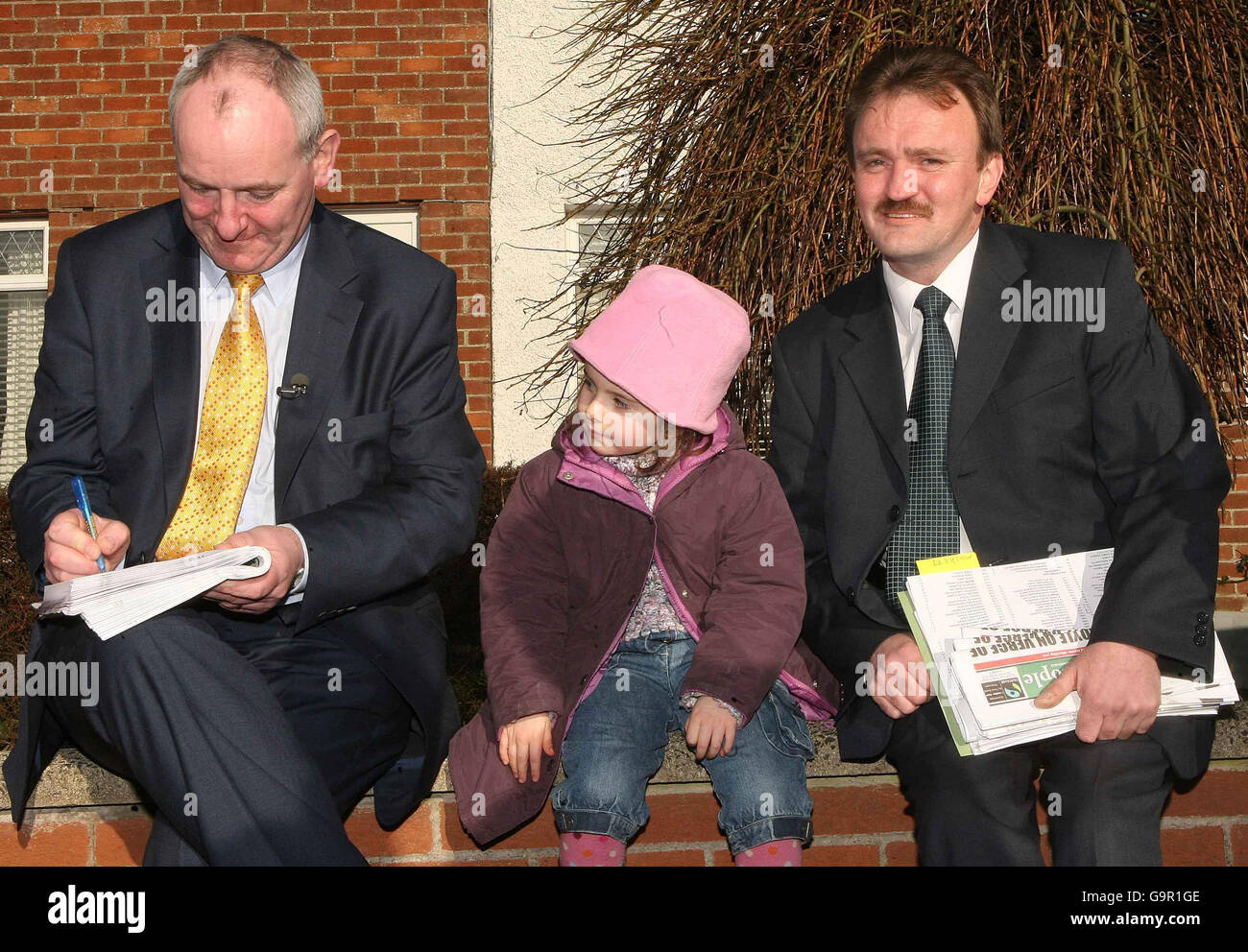 Half length mid top smiling sitting child signing mangsb hi-res stock ...