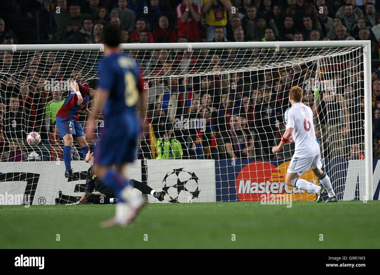 Soccer - UEFA Champions League - First Knockout Round - First Leg ...