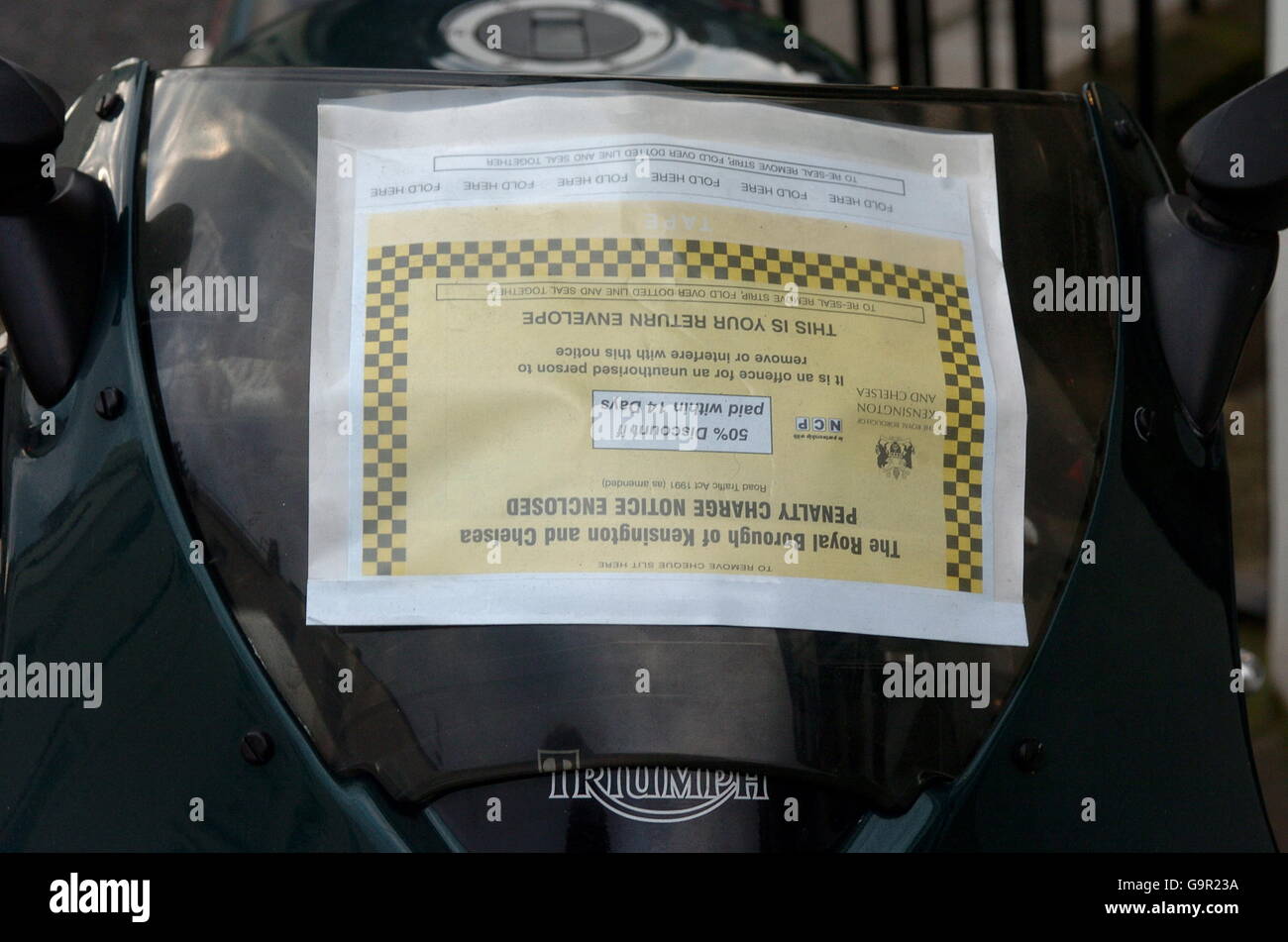 Motor cycle ticket hi-res stock photography and images - Alamy