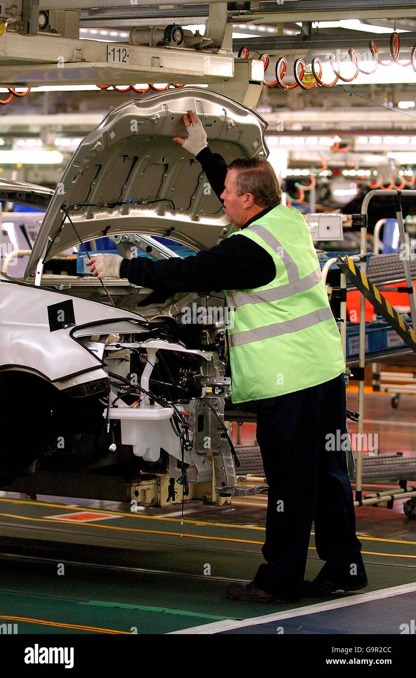 Toyota Auris Assembly Line Feature Stock Photo - Alamy