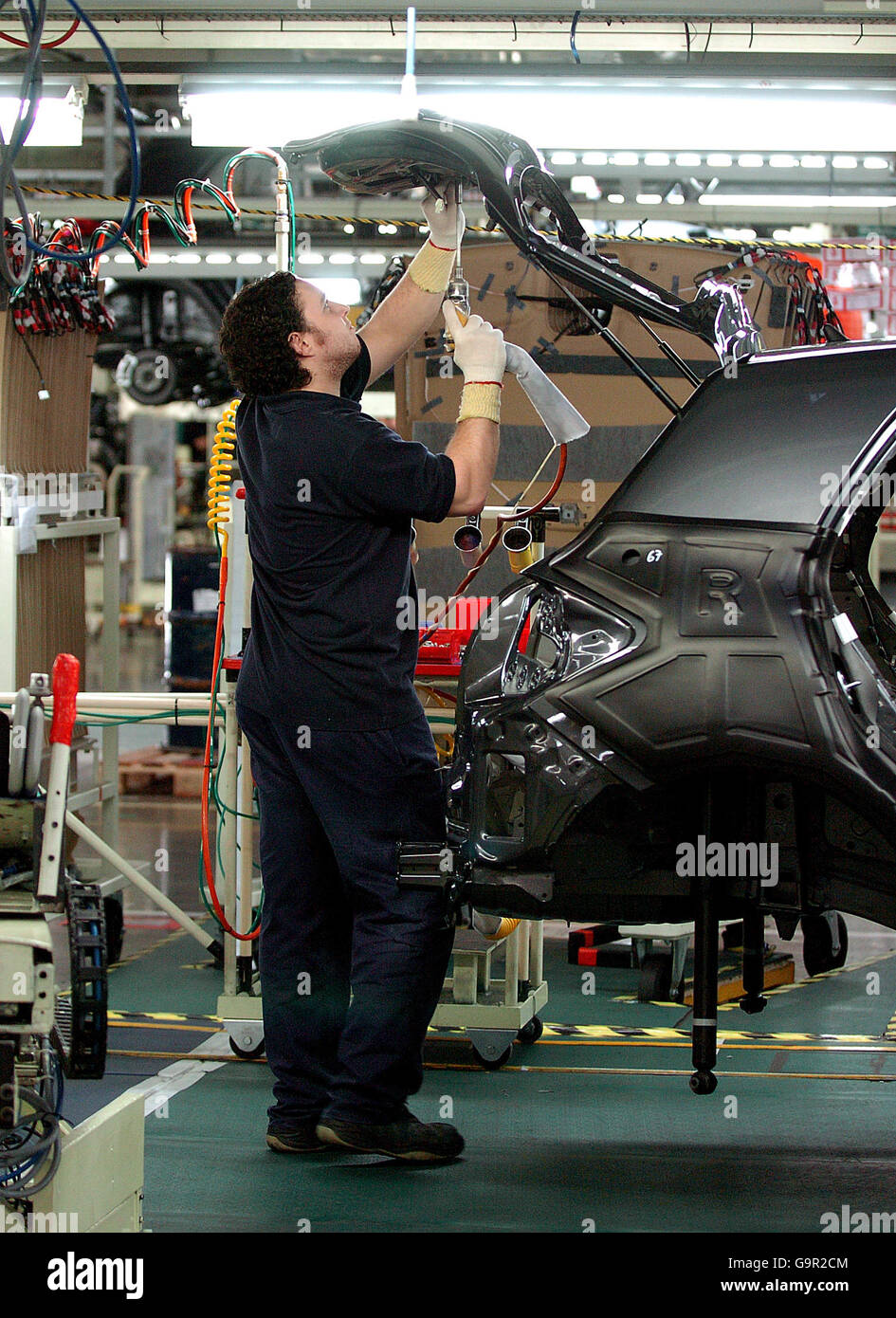 Assembly Line New Toyota Auris Toyota High Resolution Stock Photography ...