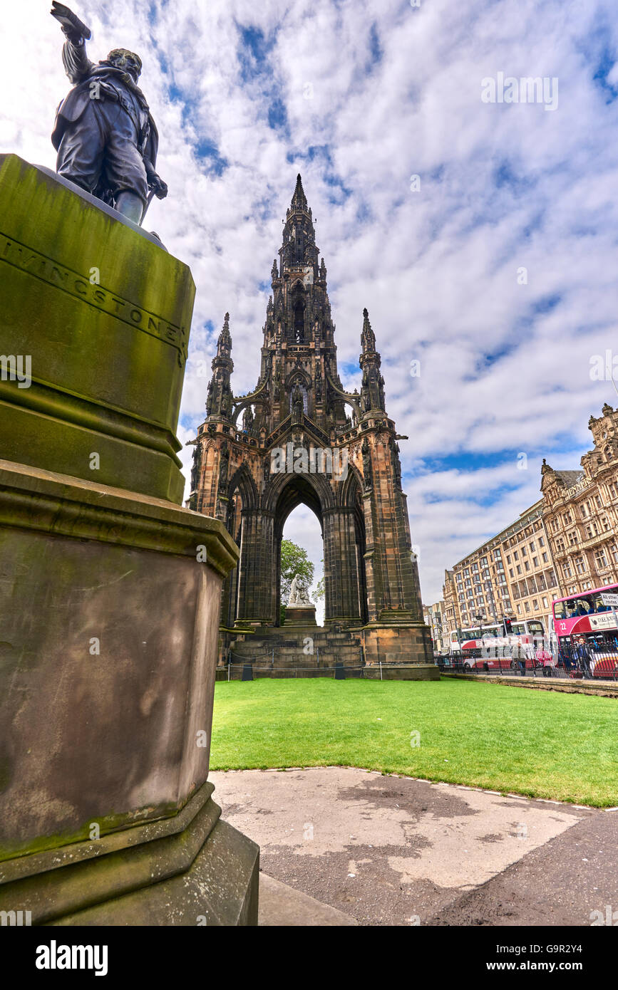 The Scott Monument Edinburgh Stock Photo - Alamy