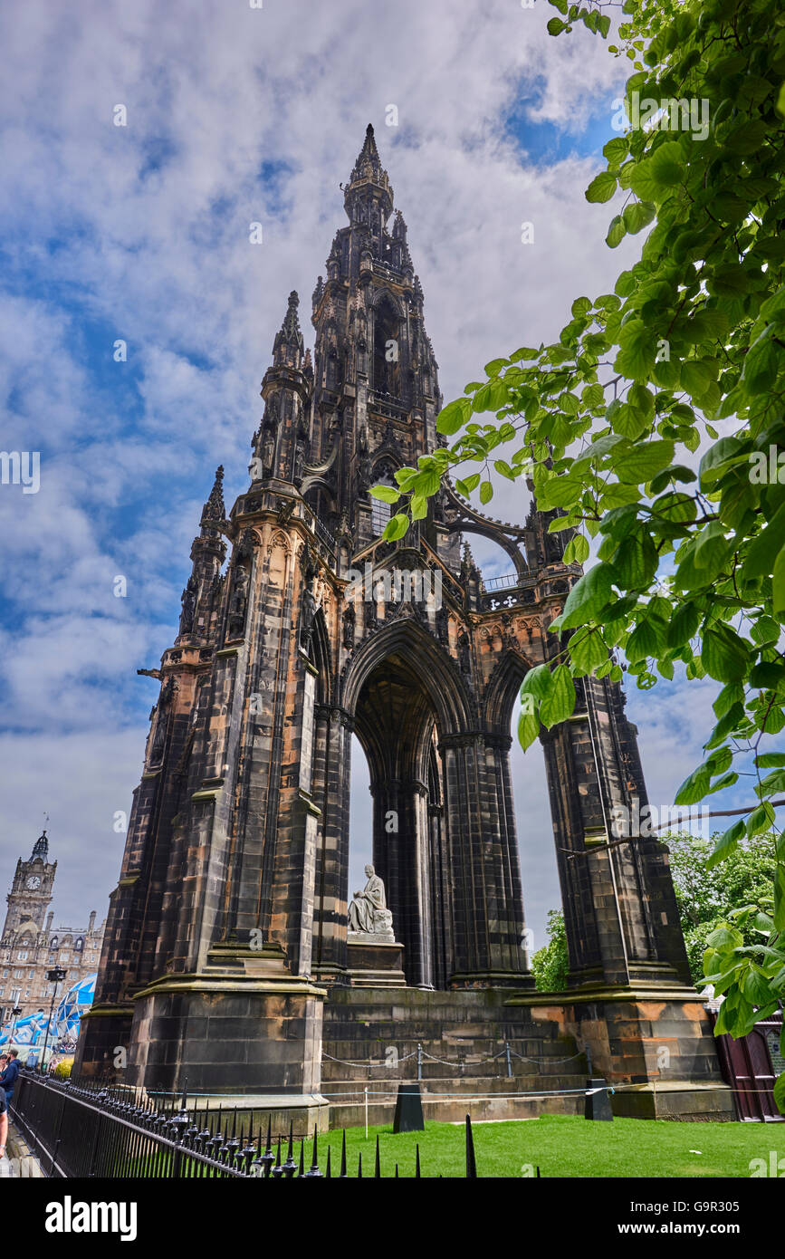 The Scott Monument Edinburgh Stock Photo - Alamy