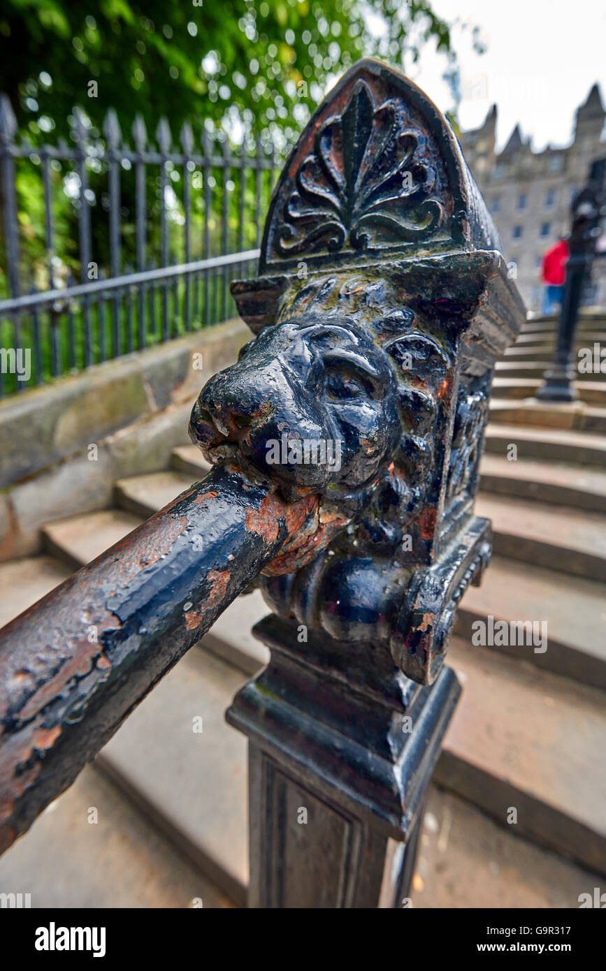 Playfair Steps Edinburgh Stock Photo - Alamy