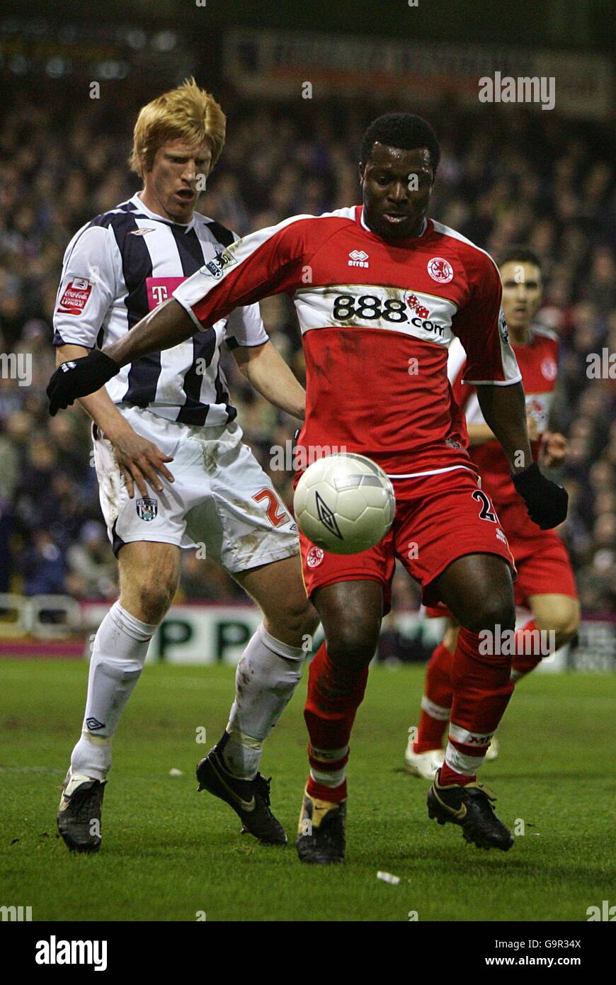 West bromwich albion and ayegbeni yakubu hi-res stock photography and images - Alamy