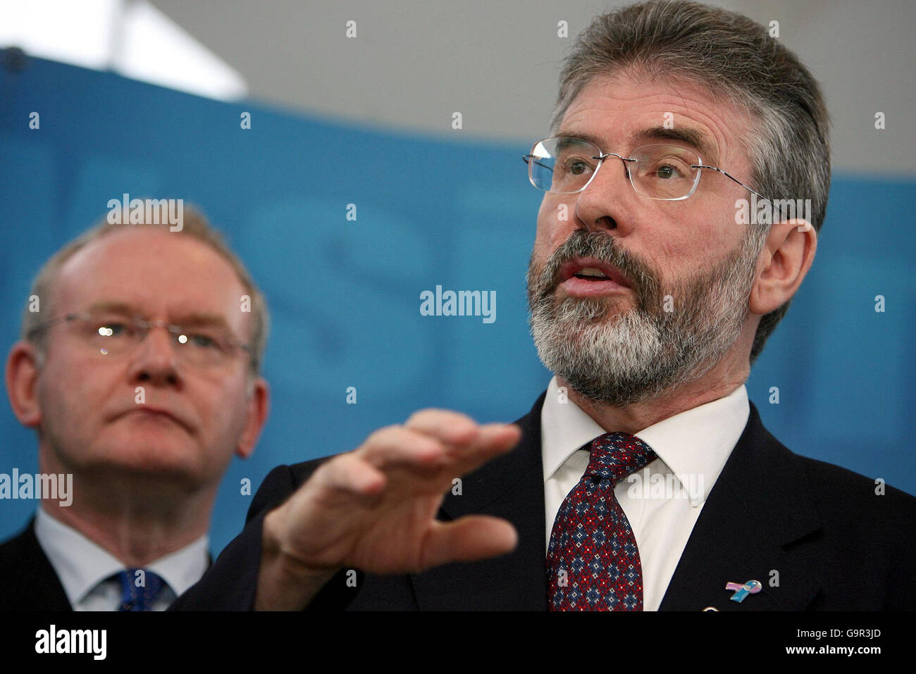 Sinn Fein manifesto launch Stock Photo - Alamy