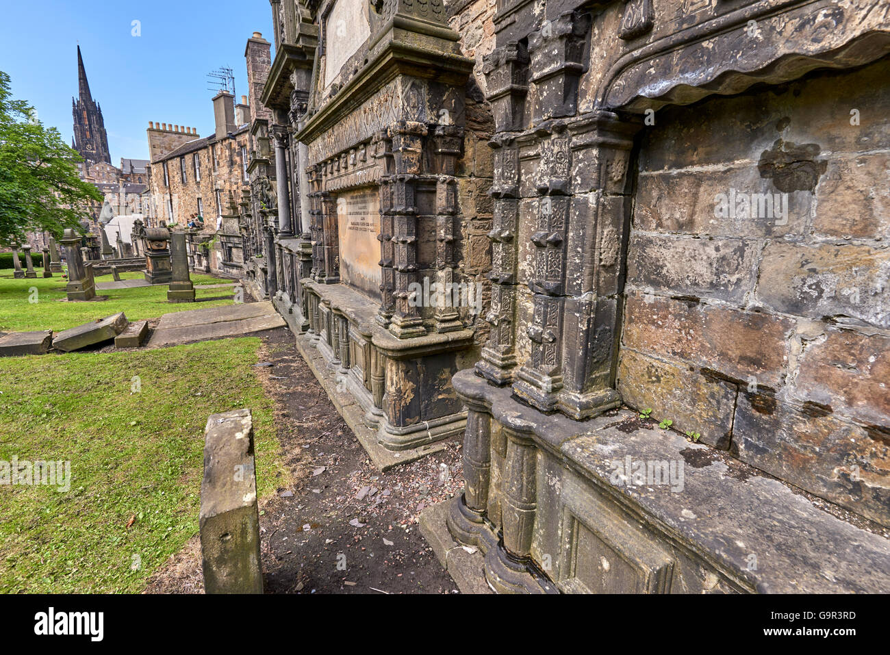 Greyfriars Kirkyard is the graveyard surrounding Greyfriars Kirk in ...