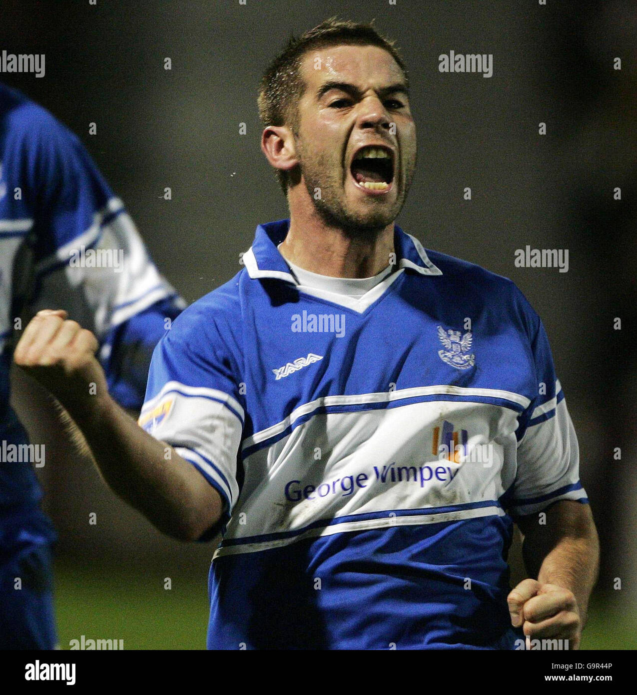 St Johnstone's Peter MacDonald celebrates scoring against Motherwell ...