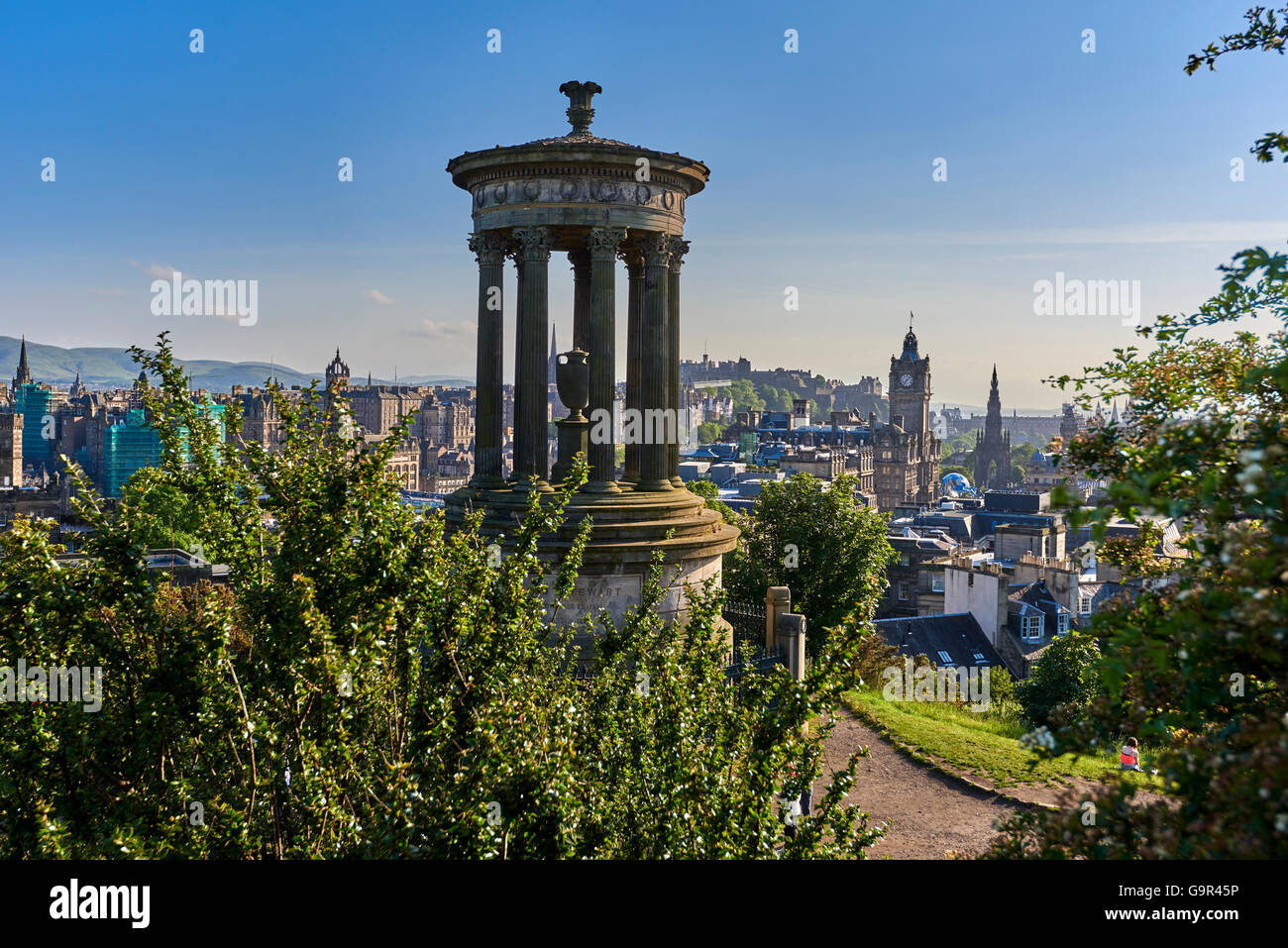 The Dugald Stewart Monument is a memorial to the Scottish philosopher ...