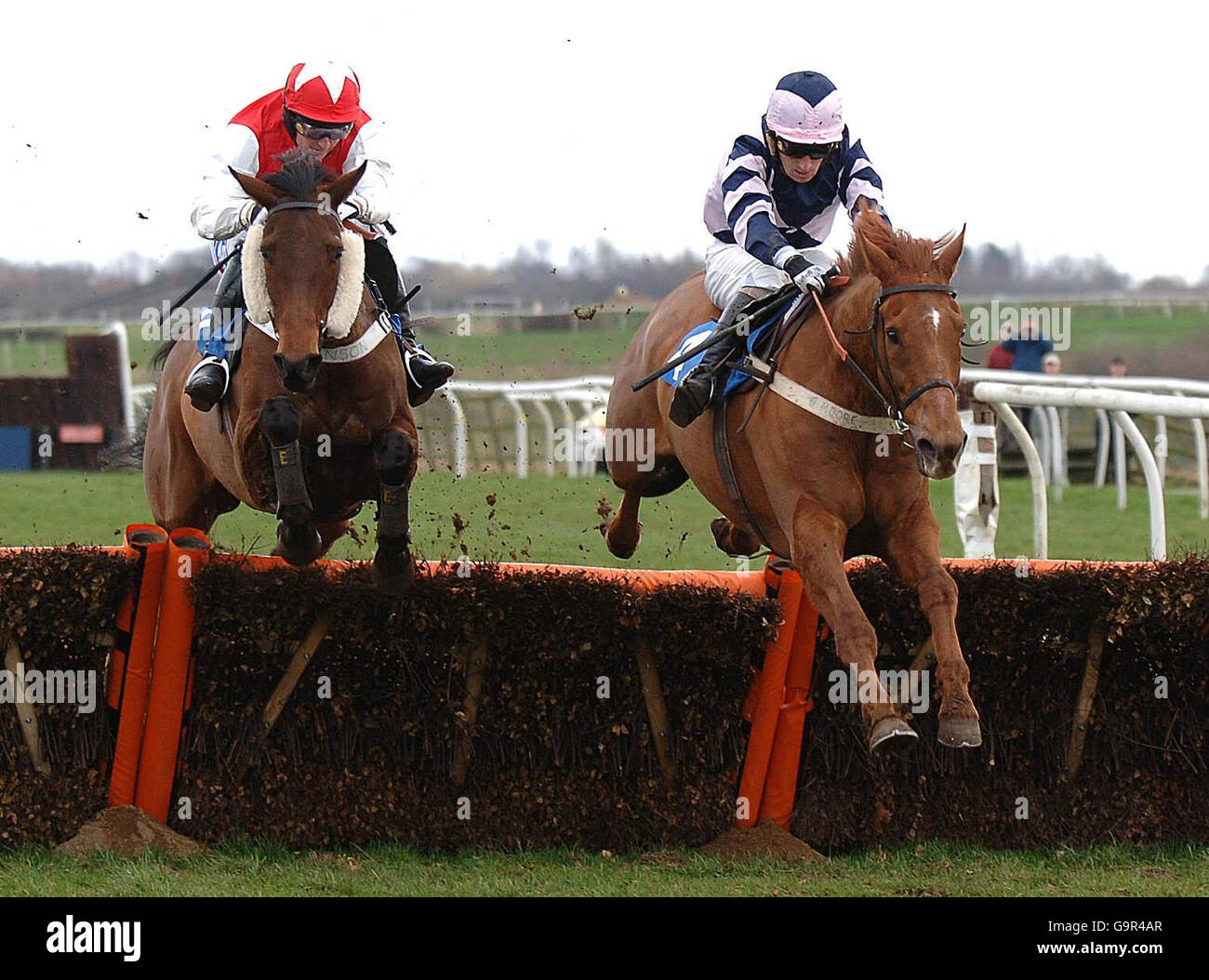 Horse Racing - Catterick Stock Photo - Alamy