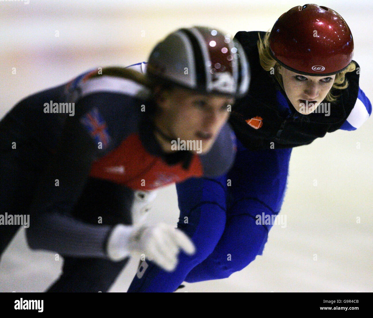 World championship short track speed skating hi-res stock photography ...