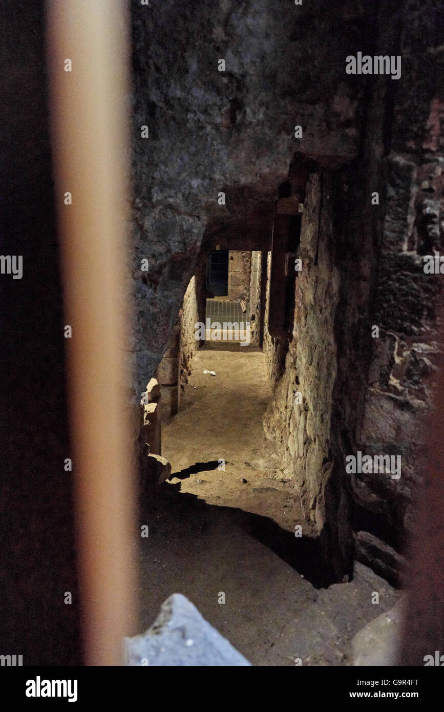 Edinburgh Castle is a historic fortress, which dominates the skyline of ...