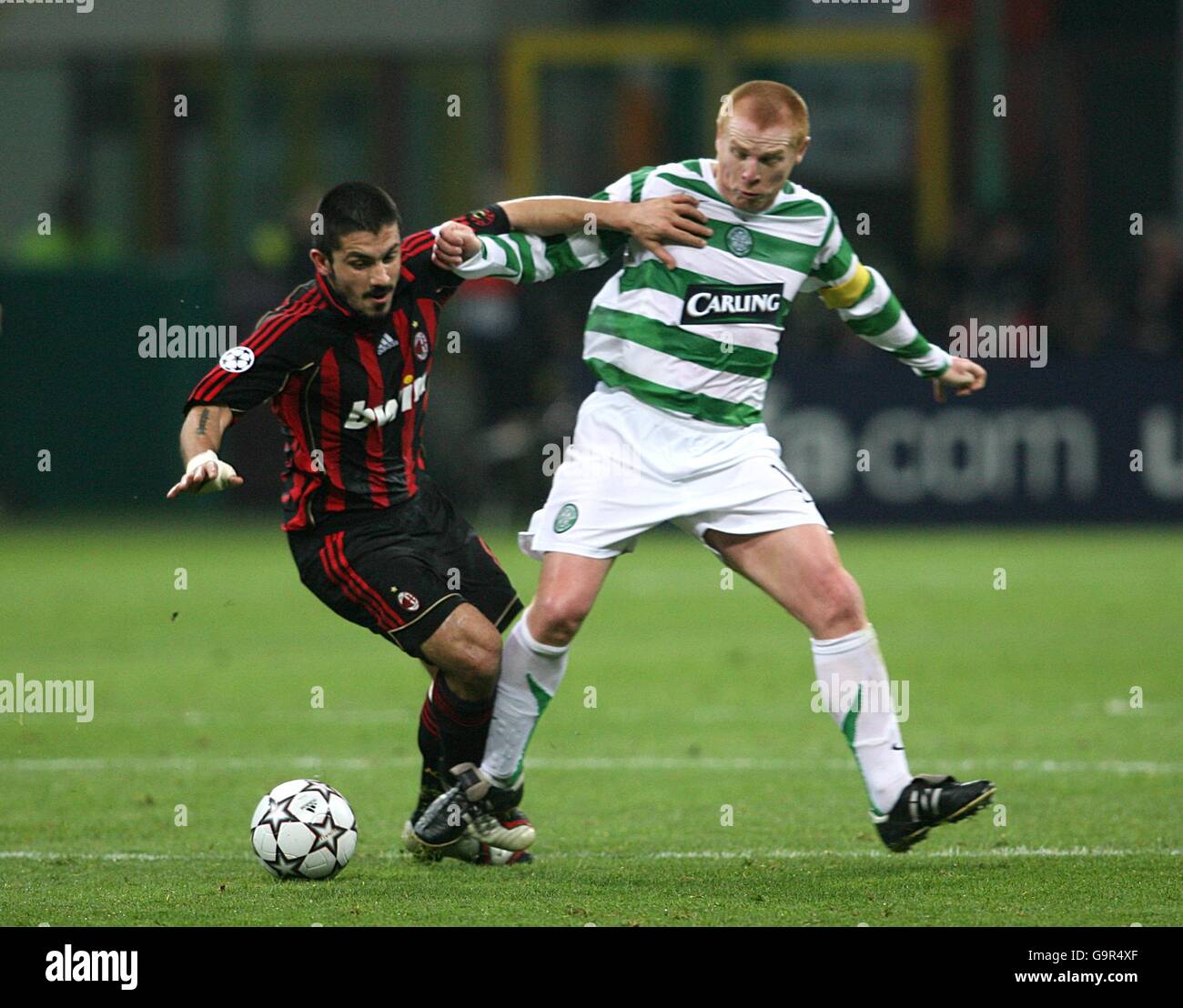 Soccer - UEFA Champions League - First Knockout Round - Second Leg - AC Milan v Celtic ...