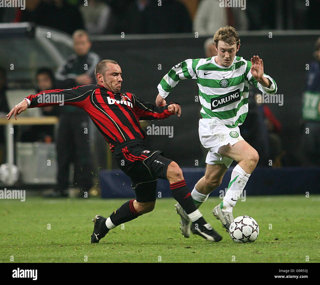 Soccer - UEFA Champions League - First Knockout Round - Second Leg - AC Milan v Celtic ...