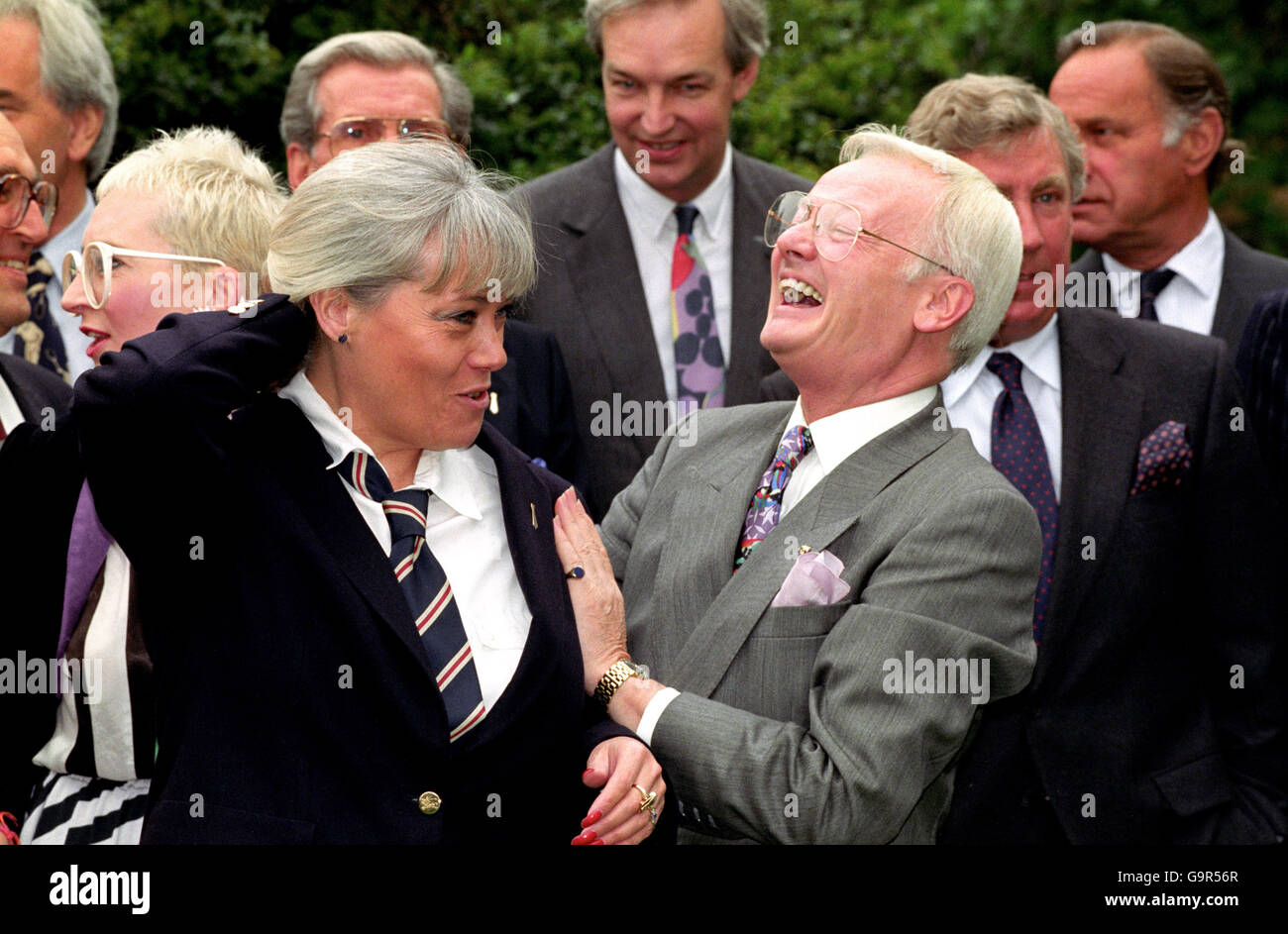 Actress Wendy Richard and Comedian/actor John Inman, two of the Top ...