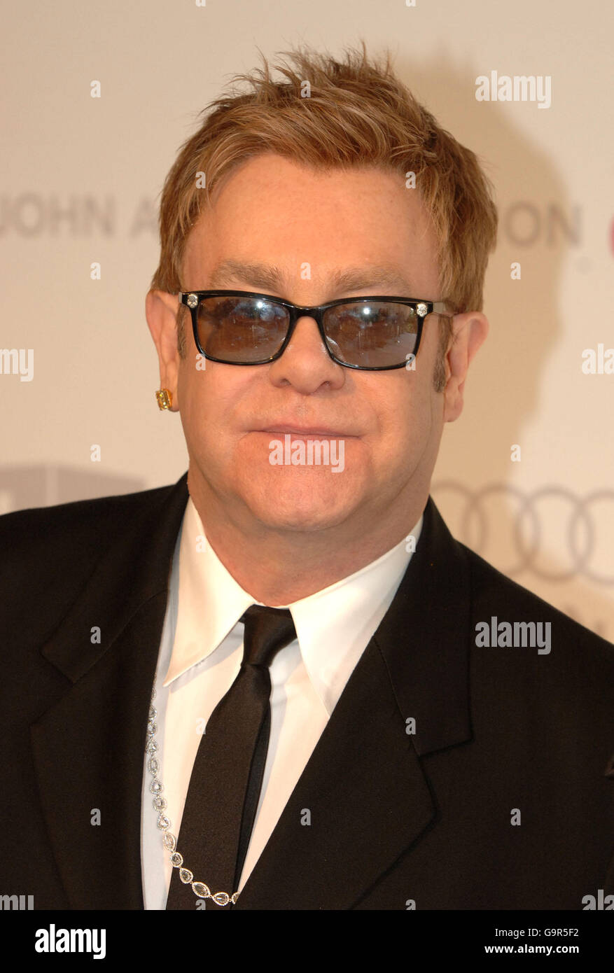 Elton John Party - Los Angeles Stock Photo - Alamy