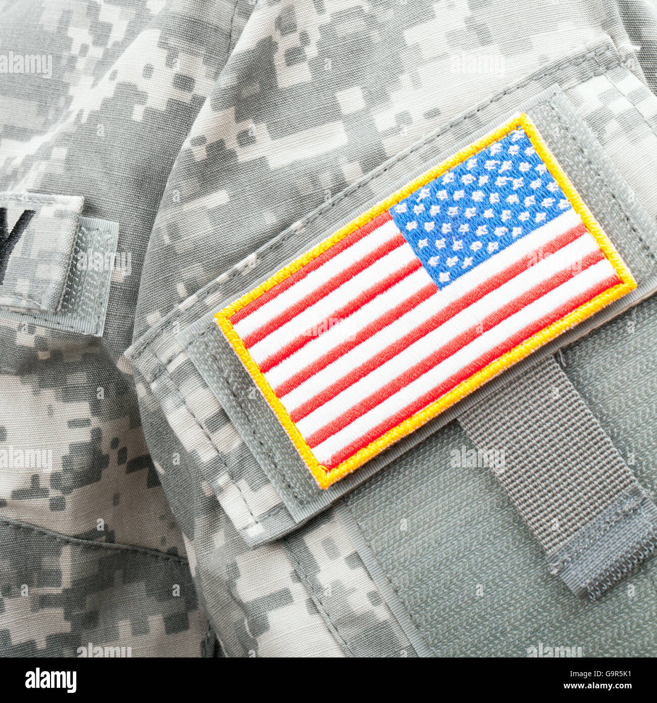 Man wear us flag hi-res stock photography and images - Alamy