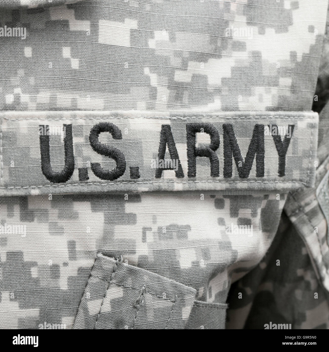 Us military arm patch hi-res stock photography and images - Alamy