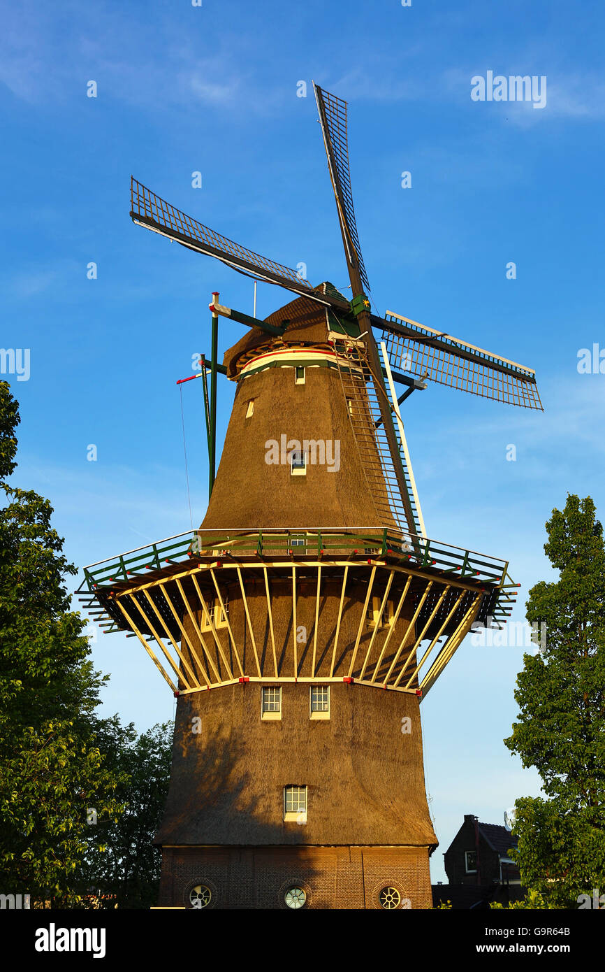 The De Gooyer Windmill in Amsterdam, Holland Stock Photo - Alamy
